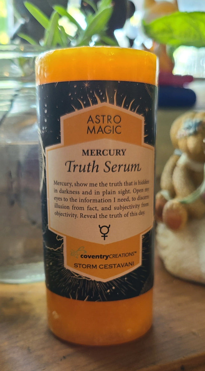 Empower Reason & Communication with Astro Magic Mercury Truth Candle ...