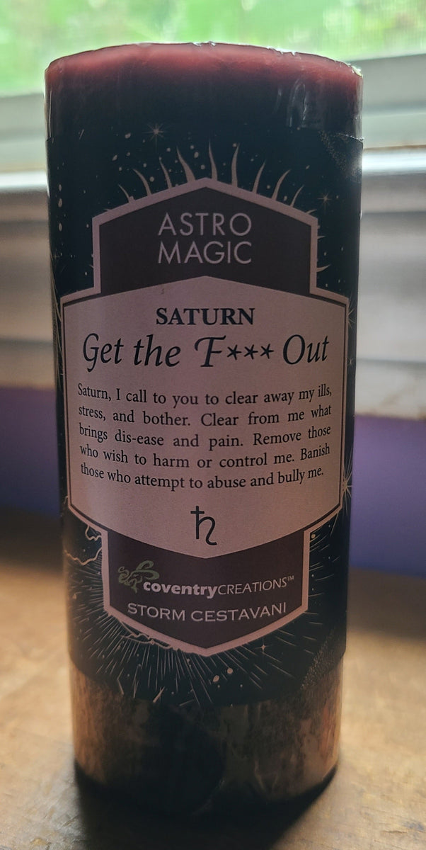 Saturn Candle – Witch's Chamber